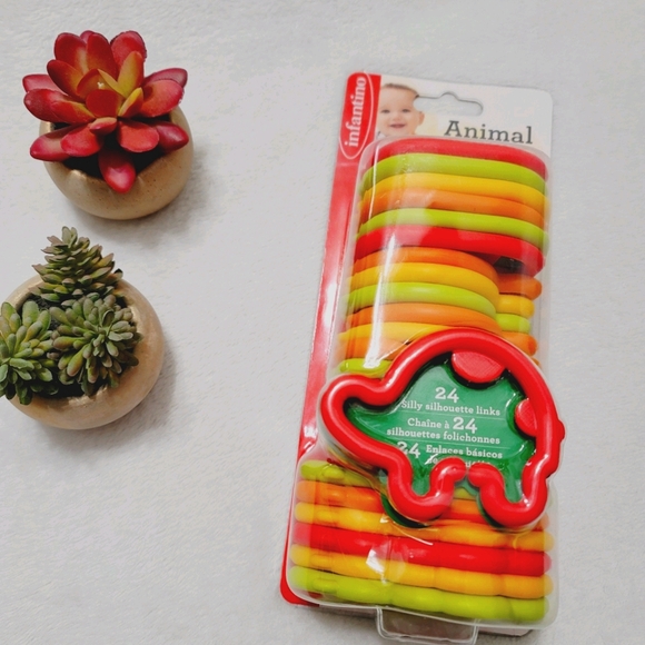 Infantino | Toys | Infantino Animal Parade Links Toy Multicolor | Poshmark